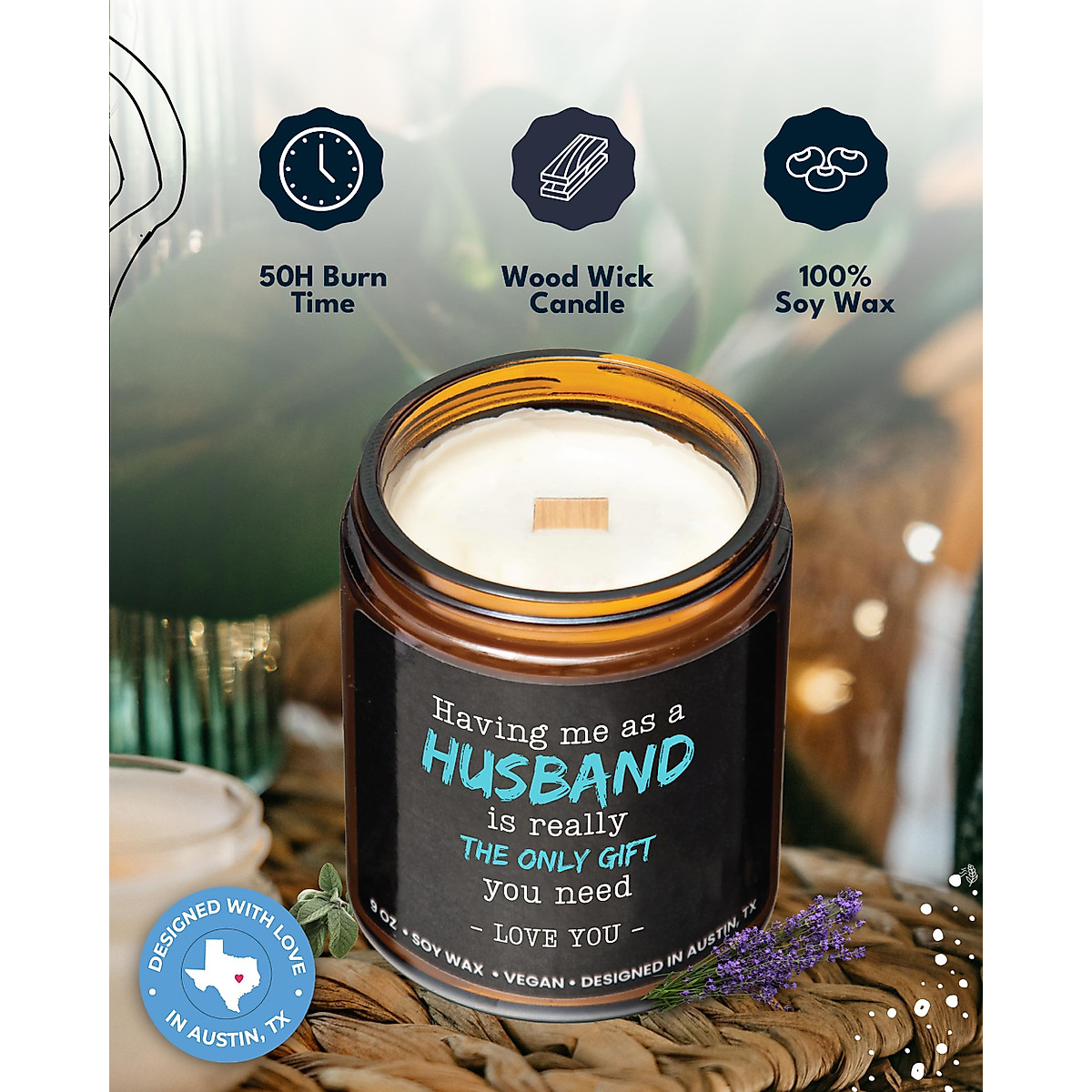 Wife Candle, Funny Wife Gifts from Husband, Birthday Gifts for Wife from Husband, Birthday Gift for Wife from Husband, Birthday Presents for The Wife Birthday Gift Ideas, Gifts for Her Birthday Wife