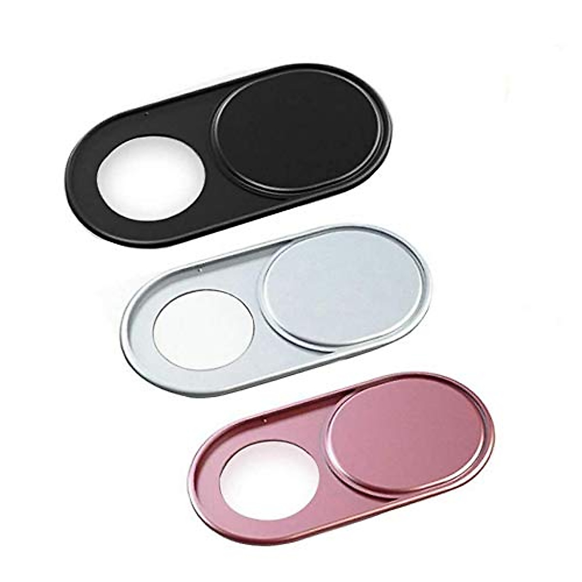 Bchen Ultra Thin Metal Aluminum Web Cam Camera Cover for IPad iPhone PC Nokia Phone Laptop Lens Privacy Sticker Cases