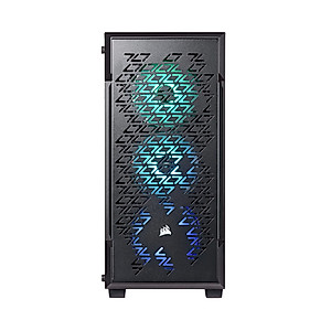 Velztorm Fultix Custom Built Gaming Desktop PC (AMD Ryzen 5-5500 6-Core, GeForce RTX 3070 8GB, 32GB DDR4, 512GB PCIe SSD + 2TB HDD (3.5), RGB Fans, 650W PSU, AC WiFi, Bluetooth, Win 11 Pro)