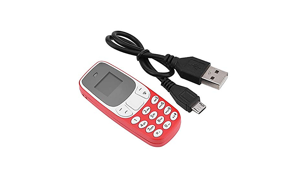 Mini Mobile Phone with Dual SIM & Voice Changer - Compact & Portable