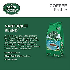 Keurig K-Duo Plus Coffee Maker, Single Serve K-Cup Pod and 12 Cup Carafe Brewer, with Green Mountain Ground Coffee Favorites Collection, 12 oz Bagged, 3 Count