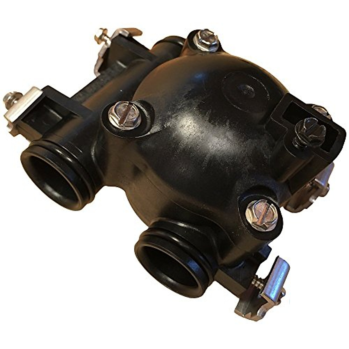 Fleck 5600 SXT Whole House Water Softener 48,000 Grains Ships Loaded With Resin In Tank, Black