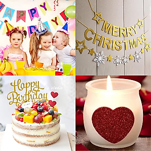 Rramorrra Gold Glitter Cardstock Paper 12" x 12" 15 Sheets 350gsm/130lb Heavyweight Premium Gold Sparkly Construction Paper for Cricut Machine, Halloween, DIY Projects, Party Decorations