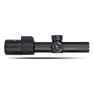 Monstrum Alpha Series 1-4x24 First Focal Plane FFP Rifle Scope with MOA Reticle | Black