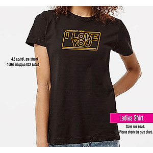 I Love You... I Know - Matching Couples T-Shirt Set (Women Medium/Men Large, Sun Yellow)