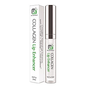 Collagen Lip Plumper Clinically Proven Lip Enhancer for Fuller Softer Lips Increased Elasticity Reduce Fine Lines Hydrating Plump Gloss Lipstick Primer by M3 Naturals