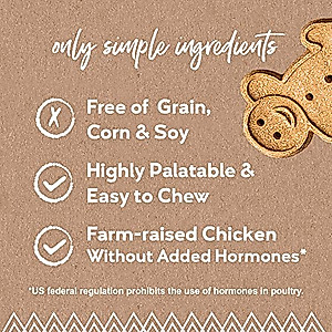 Buddy Trainers Dog & Puppy Training Treats for Small or Large Dogs, Baked in USA, Natural Chicken Liver 7 oz.