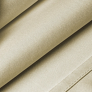 Lann's Linens - 10 Premium 108" Round Tablecloths for Wedding/Banquet/Restaurant - Polyester Fabric Table Cloths - Beige