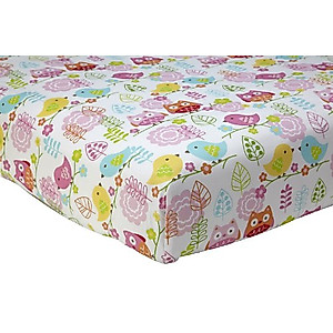 NoJo Love Birds 4 Piece Comforter Set with Diaper Stacker