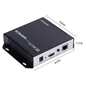 UNISHEEN H.264 Live HDMI Video Encoder Supports RTSP, RTP, RTMP, HTTP, UDP, SRT for IPTV, Live Stream Broadcast Supports (BM3100H)