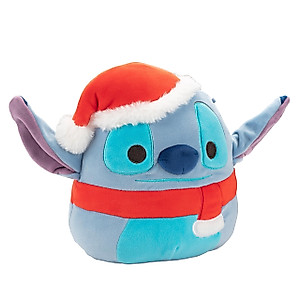 Squishmallows Original 8-Inch Stitch - Lilo & Stitch - Official Jazwares Plush - Collectible Soft & Squishy Disney Stuffed Animal Toy - Gift for Kids, Girls & Boys