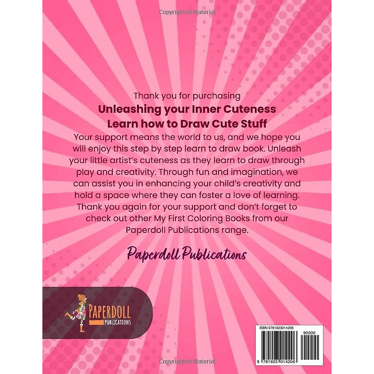 Unleash Your Inner Cuteness: Learn How to Draw Cute Stuff: Girls Drawing Book for Ages 3-6