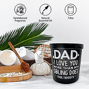 Gifts for Dad on Father's Day from Daughters, Son, Kids - Father's Day Gift - Dad Gifts - Dad Birthday Gift - Birthday Gift for Dad, Meaningful Fathers Day Present for Dad - Soy Wax 7.8 oz