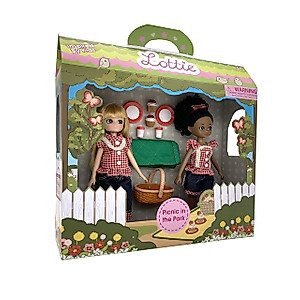 Lottie Picnic in The Park Dolls | Toys for Girls and Boys | Muñecas y Accesorios | Gifts for 3 4 5 6 7 8 Year Old | Small 7.5 inch
