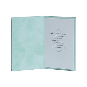 UK Greetings Son & Daughter-In-Law Wedding Card With Envelope - Pretty Cake Design