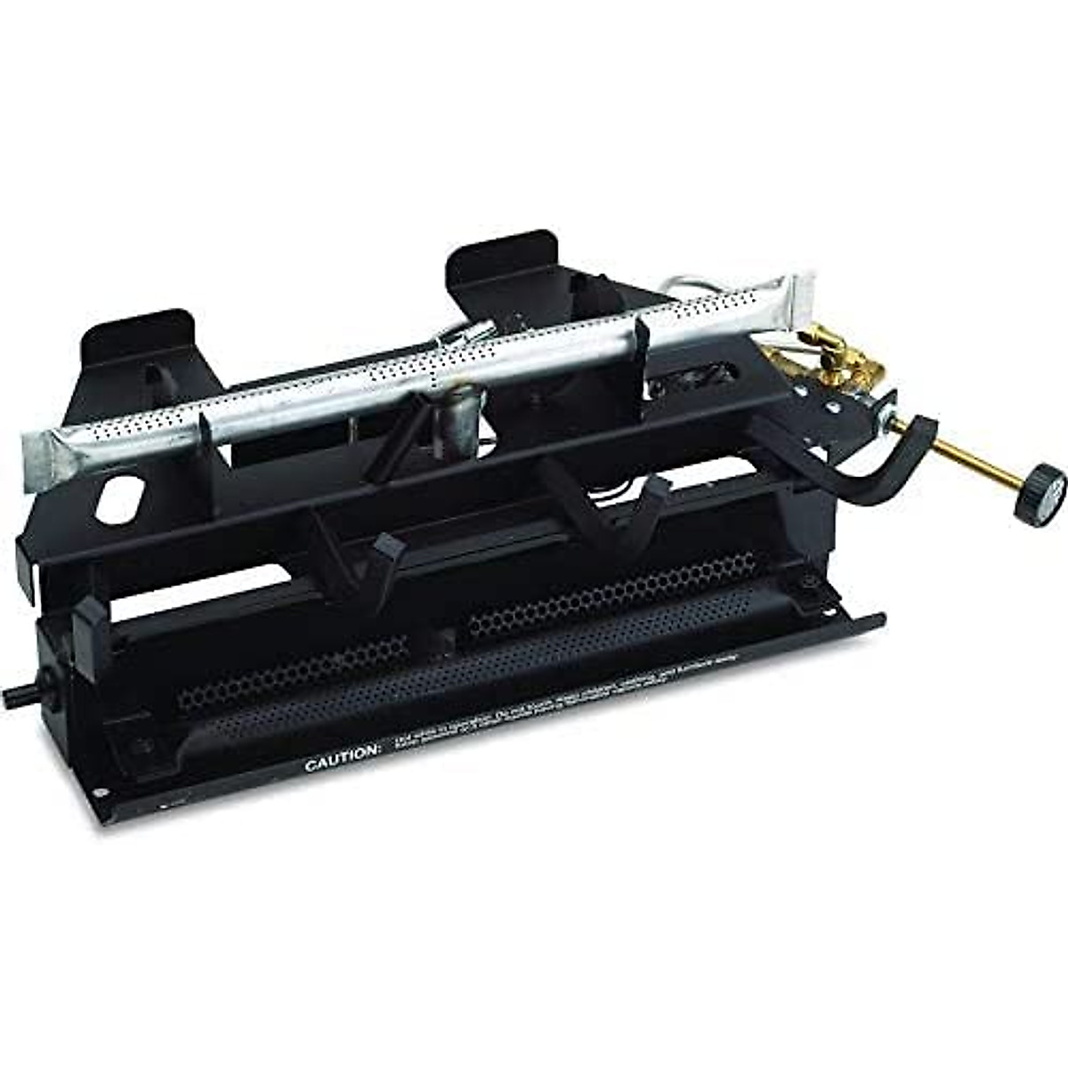 RealFyre Peterson 24-inch Split Oak Log Set with Vent-Free Natural Gas Ansi Certified G9 Burner - Variable Flame Remote