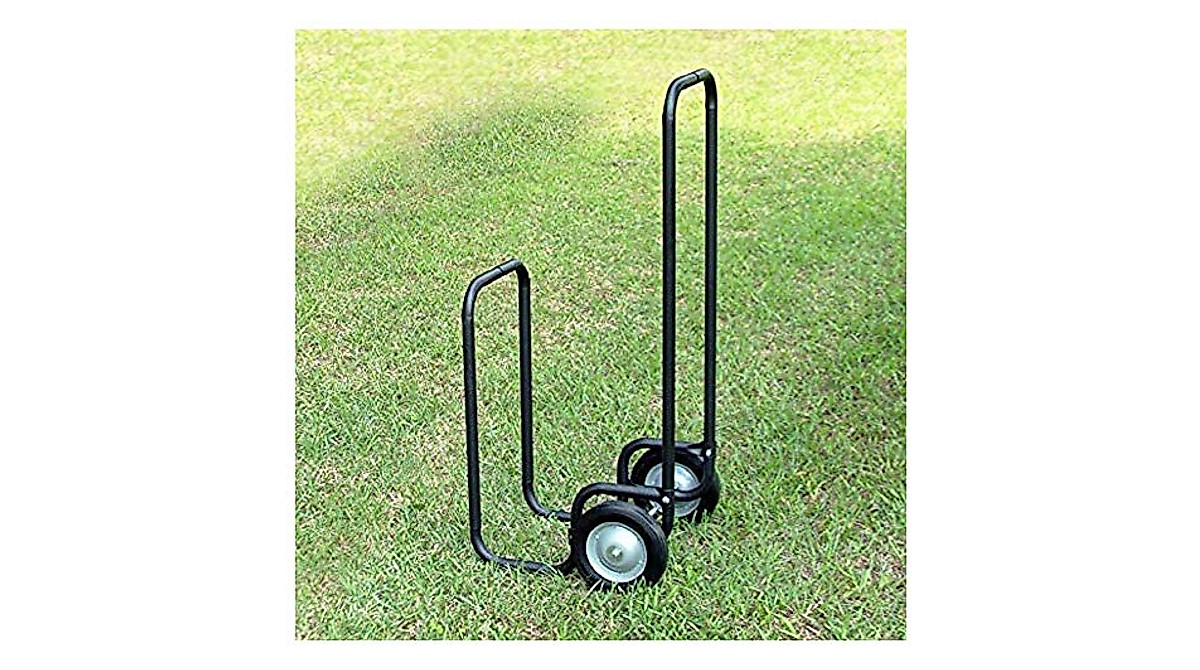 Heavy Duty Firewood Log Cart - Portable & Versatile
