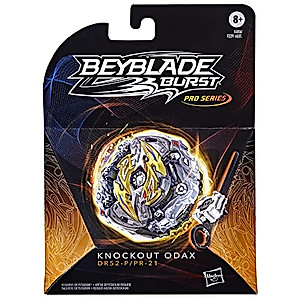 BEYBLADE Burst Pro Series Knockout Odax Spinning Top Starter Pack - Stamina Type Battling Game Top with Launcher Toy