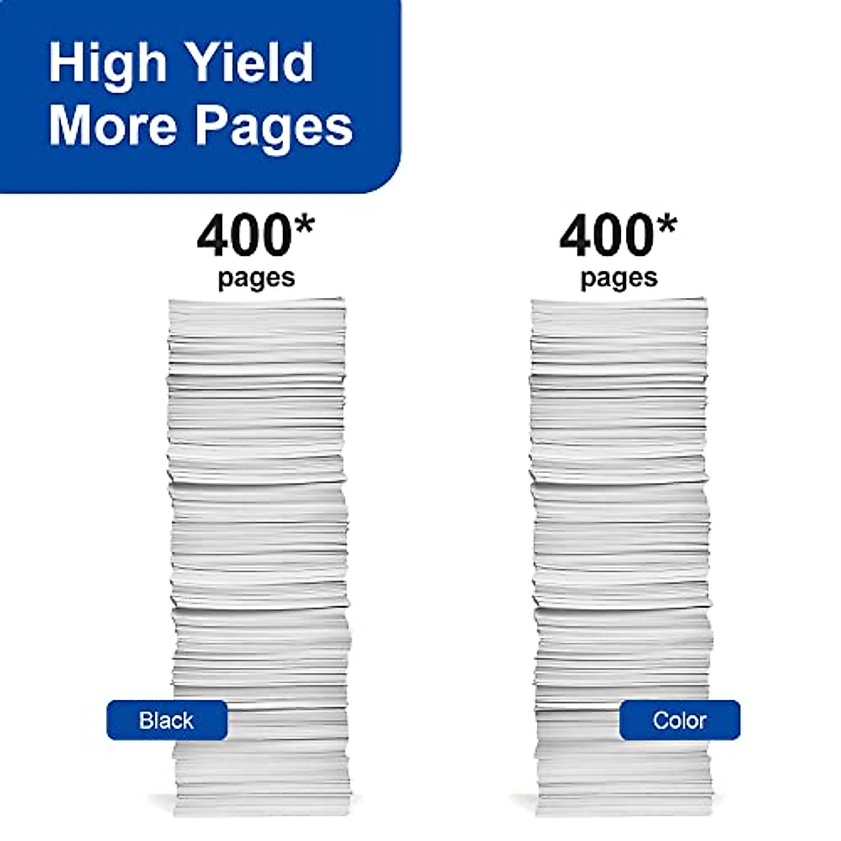 LC3013 5PKS High Yield Compatible Ink Cartridge Replacement for Brother LC3013 LC3011 LC-3013 High Yield Compatible with MFC-J491DW MFC-J895DW MFC-J497DW (2 Black, 1 Cyan, 1 Magenta, 1 Yellow)