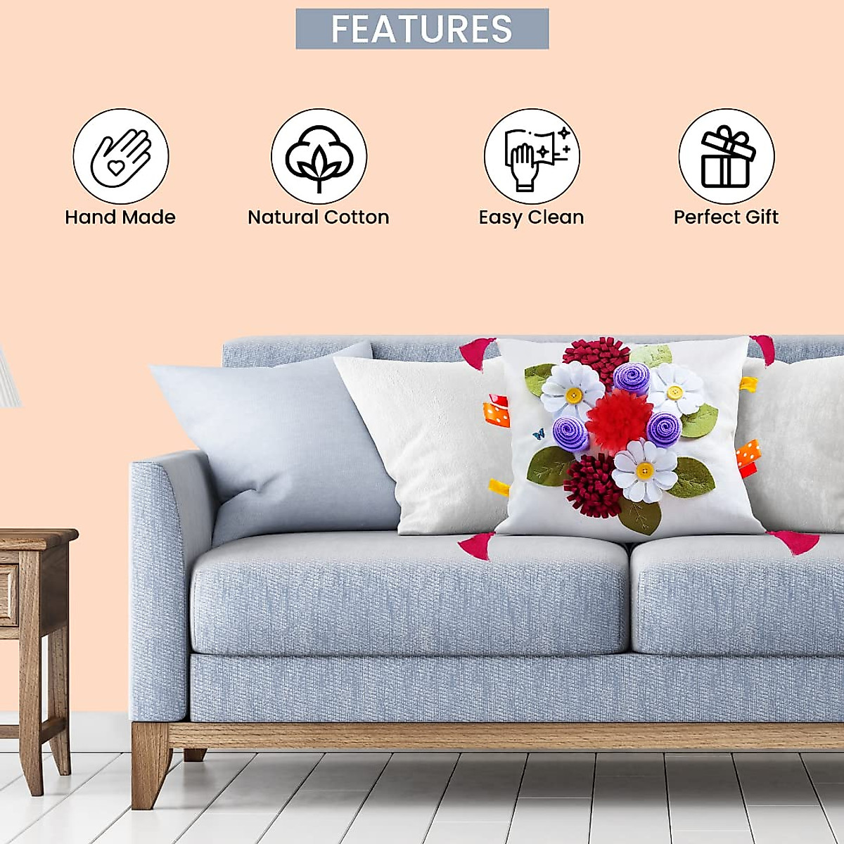 Modisso Sensory Pillow Cover. Fidget Blanket for Dementia. Dementia Products for Elderly and Alzheimers Activities. for Comfort and Anxiety Relief.