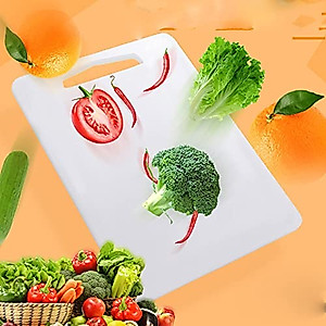 GINHA Chopping Board Set Kitchen Chopping Board Durable Board Non-Slip Vegetable Fruit Chopping Board for Home Kitchen Camping (Size : Medium)
