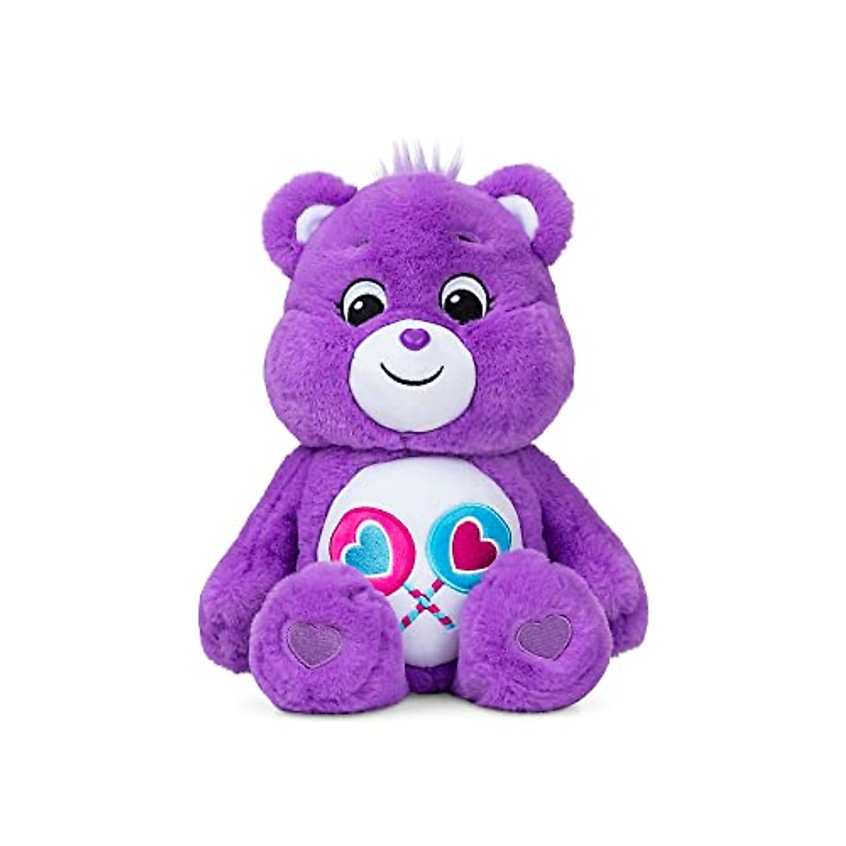 Care Bears Share Bear Stuffed Animal, 14 inches , Purple