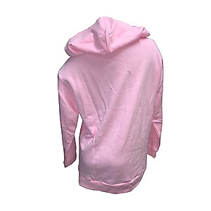 Victoria's Secret Pink Everyday Campus Pullover Sweatshirt Hoodie Color Daisy Pink Size X-Large New