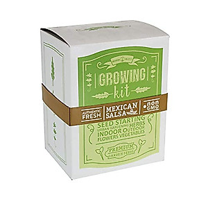 Salad & Vegetable Garden Seed Starter Kit | Deluxe | 12 Non-GMO Varieties | Gardening Starter Kit | Seeds: Cucumber, Sweet Pepper, Tomato, Chives, Lettuce, Carrot & More