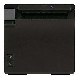 Epson TM-M30II Thermal Requires Wireless Dongle POS Receipt Printer, Black - Bluetooth and Ethernet Connectivity - Thermal line Printing Technology, 250 mm/sec Print Speed, 203 dpi, Auto-Cutter