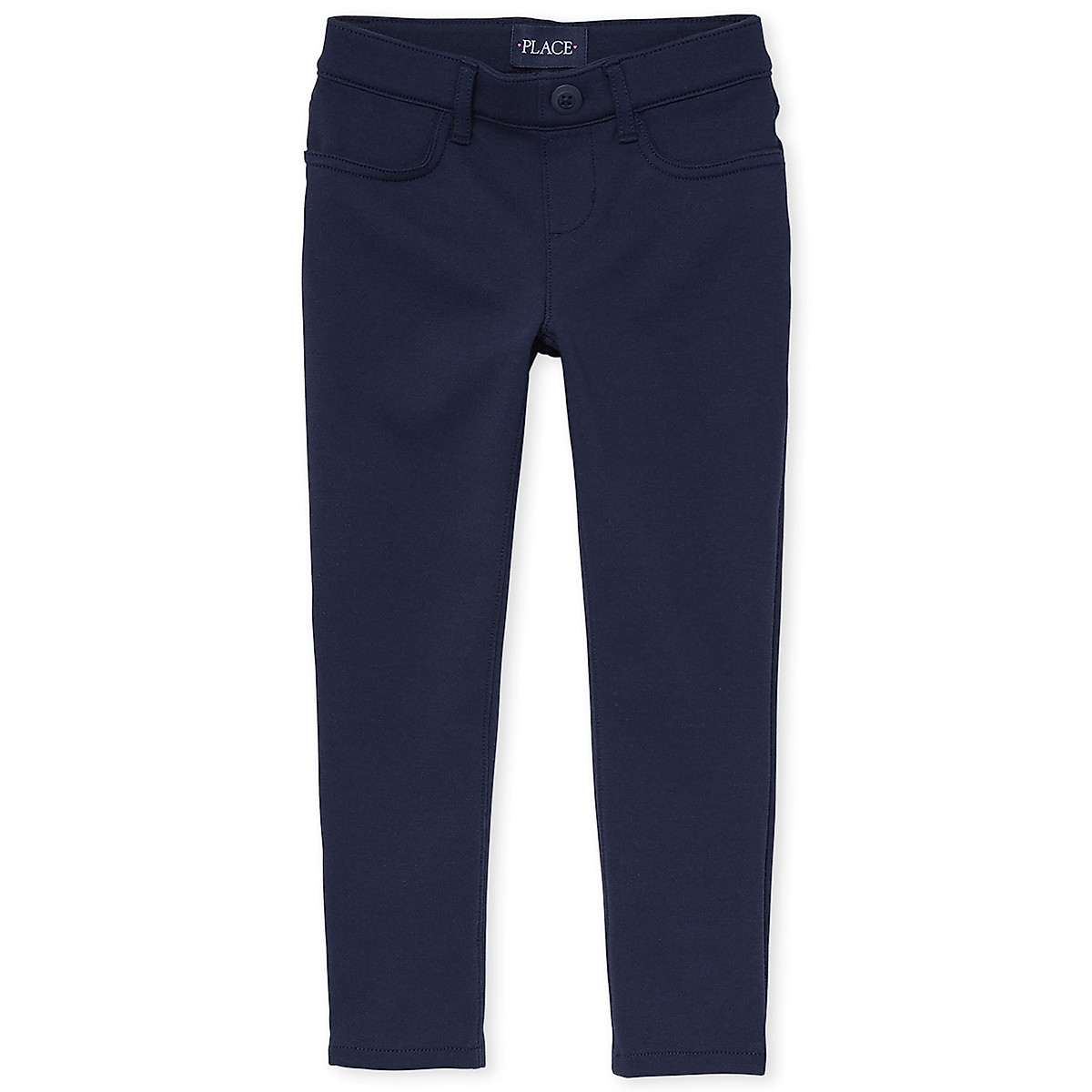 The Children's Place girls Ponte Knit Pull on Jeggings Jeans, Tidal Single, 6 7 US