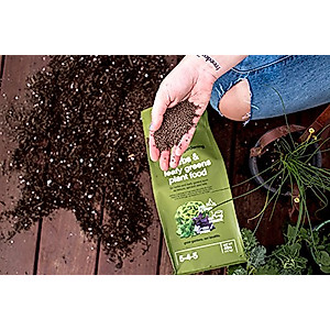 EcoScraps for Organic Gardening Herbs and Leafy Greens Plant Food, 4 lbs