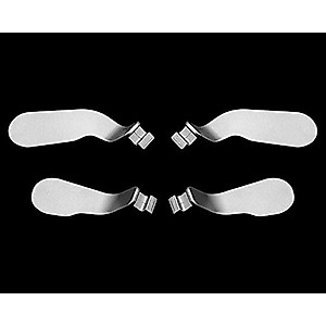 AQIDAP Elite Kit for Xbox One Elite Controller Accessory (6 Different Metal Analog Sticks - 4 Paddles - 2 D-Pads - and 2 Magnetic Base Xbox One Elite Controller Replacement Parts)