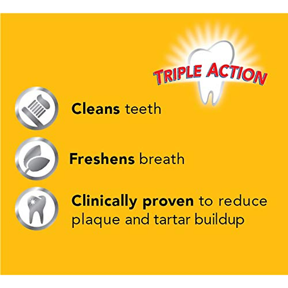 Pedigree Dry Food Dentastix Original Treats for Dogs, Small/Medium, 45 Count