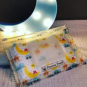 Precious Pouch Best Refillable Wet Wipe Dispensers Portable, Lightweight and Travel Friendly. (Twinkle Little Star, Complete Set - Extra Large, Slim & Mini Pouch)