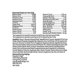 Revival Animal Health Breeder's Edge in Between for Him, Male Multivitamin for Cats/Small Dogs- 90 ct