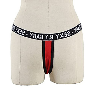 Underwear Women G String Thongs for Women Low Waist Elastic Waistband Regular & Plus Size G-String Panties Breathable Sexy Comfort Panties Sexy Underwear for Women Red