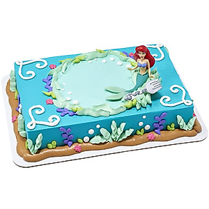 DecoSet® Disney Princess Ariel Colors of the Cake Topper - 2-Piece cake decoration