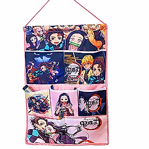 Kerr's Choice Wall Door Slayer Room Decor Hanging Storage Wall Decor Cute Wall Bag Cute Nursery Room Decor Room Storage Gift for Girls Women