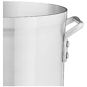 Winco USA - Super Aluminum Stock Pot, Heavy Weight, 16 Quart, Aluminum