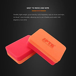 Ceramic Coating Applicator Sponges, Car Coating Pad, Hand Applicator Sponge, SPAT 6 Pack of Applicator Pads Detailing for Cars, Boats, Motorcycles, Motorhomes and More for Waxing,Cleaning, Coating