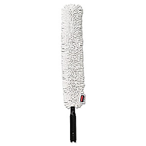 Rubbermaid Commercial HYGEN RCP Q852 WHI RCPQ852WHI HYGEN Quick-Connect Flexible Dusting Wand, 28 3/8" Handle