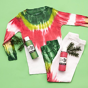 American Crafts AC Tie Dye Kit 12 Color Set One-Step Kit | 12 Bright Colors, Easy to Use Bottles | Tie Dye Party Kit, Tie-Dye Kits for Adults, Tie Dye Kit for Kids, Large Groups, TyeDye Kit