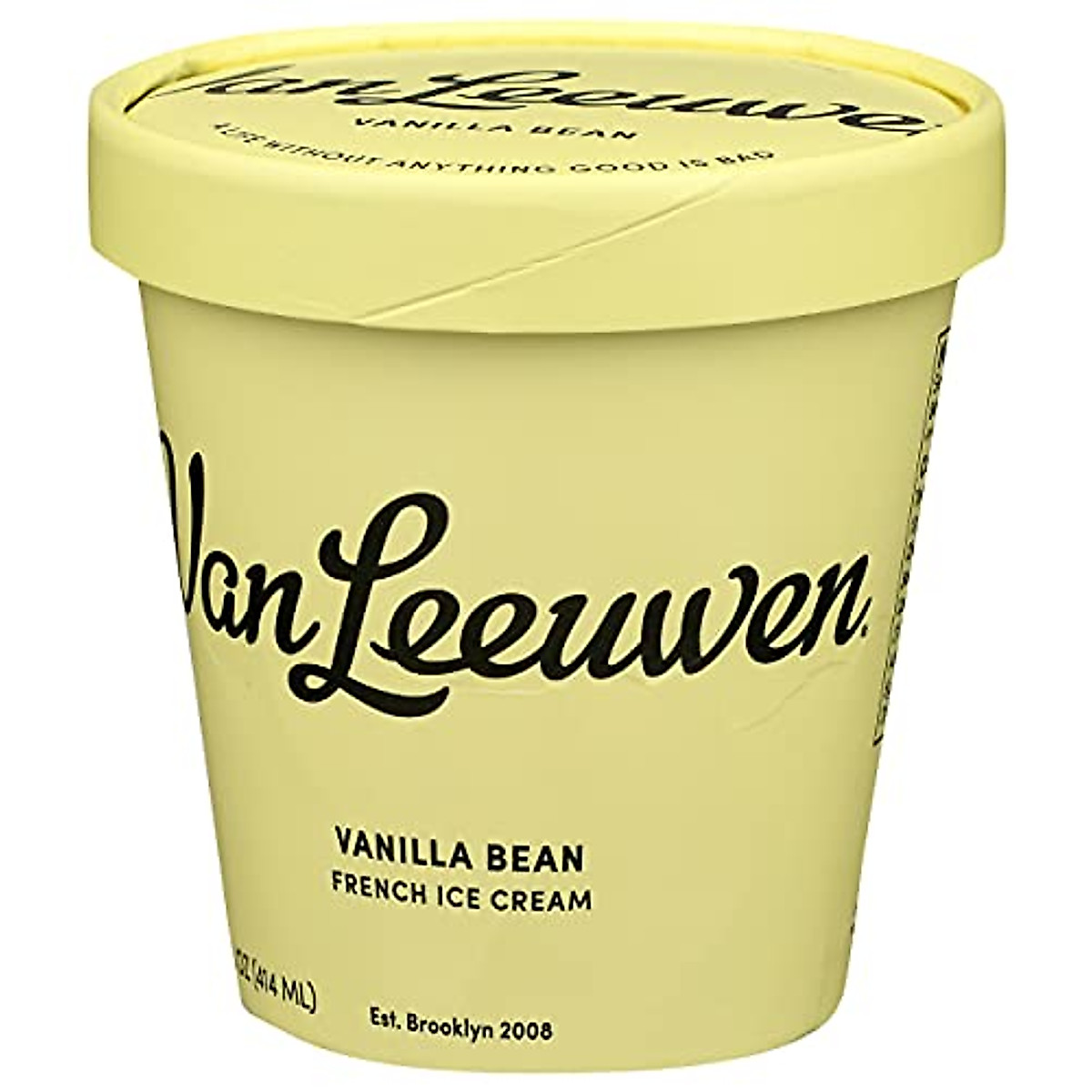 Van Leeuwen Premium Vanilla Bean French Ice Cream, 14 oz (Frozen)