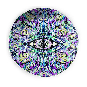 Kicoyuaz Fashion Trippy Bucket Hat Psychedelic Summer Unisex Print Bucket Hat
