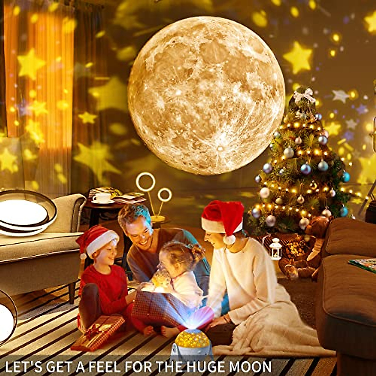LytRdIt Star Projector Galaxy Projector 7 in 1 Astronomical Projector , Children's Space Dreams Kid Gift, Party, Star Light Projector Indoor
