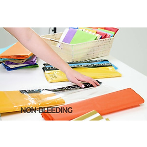 Flexicore Packaging® | Gift Wrap Tissue Paper | Size: 15"x20" | 100 Sheet | Acid Free Bulk Tissue Paper | (Green)