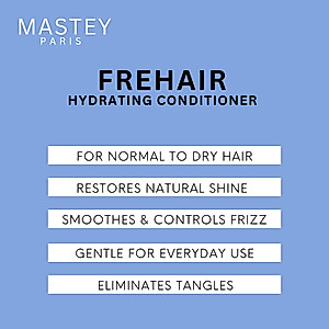 Mastey Paris Professional Cream Hair Care, Sulfate Free, Lipid & Amino Acid Fortified, with UV Blocking Antioxidants - 33 fl oz