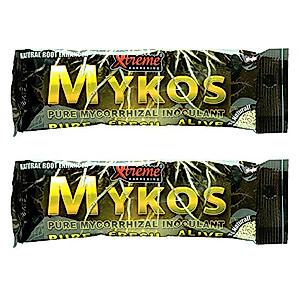 Xtreme Gardening Mykos Pure Mycorrhizal Inoculant, 100 g, 2 Count