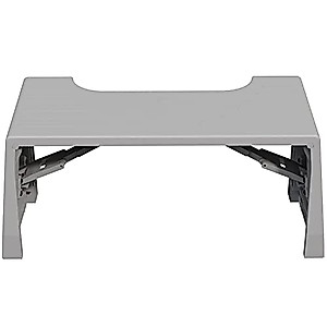 Squatty Potty Porta Traveler Foldable Toilet Stool for Travel, 7" Height, Gray