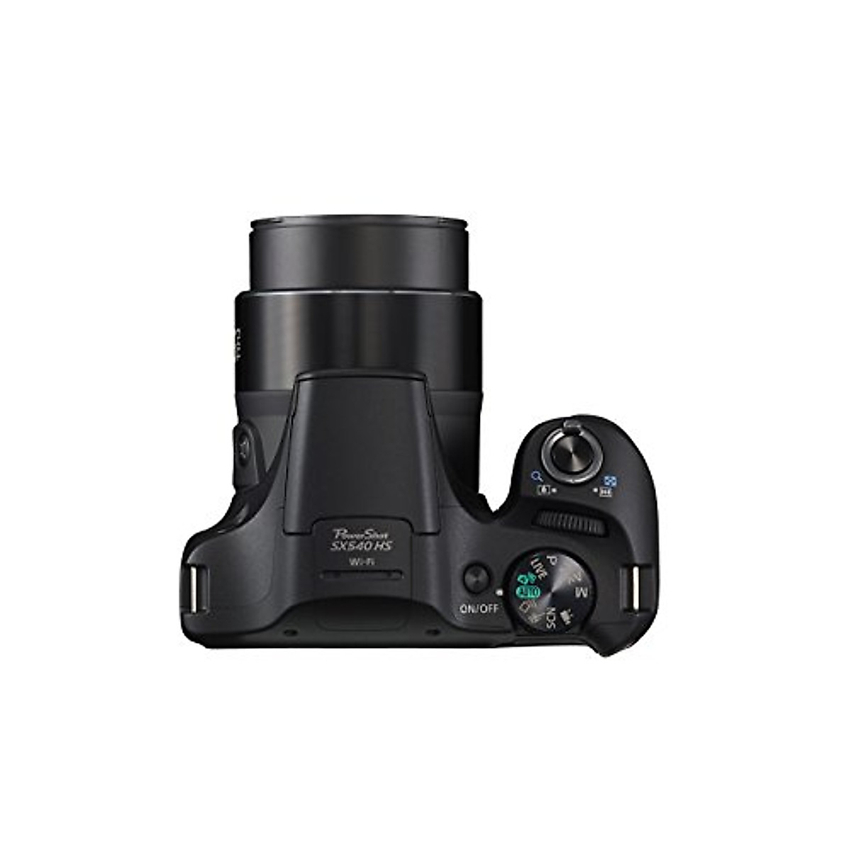 Canon PowerShot SX540 Digital Camera w/ 50x Optical Zoom - Wi-Fi & NFC Enabled (Black) (Renewed)